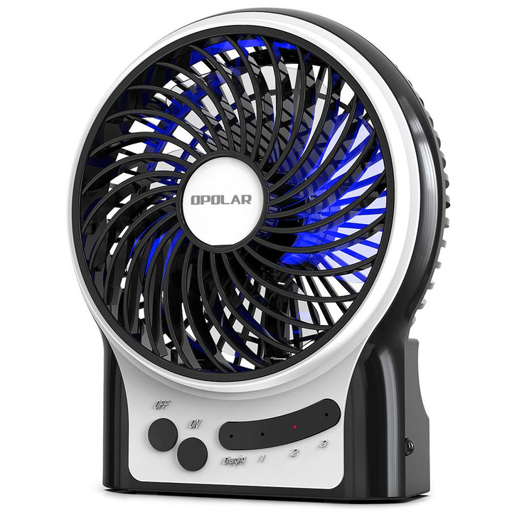 OPOLAR Battery Operated USB Rechargeable Desk Fan – opolar